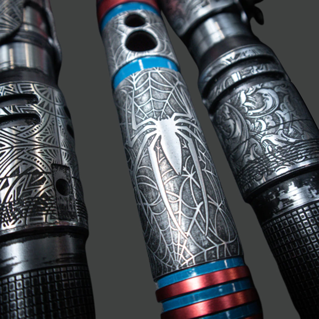 Spider-Man Etched (Empty Hilt) – BM Lightsabers
