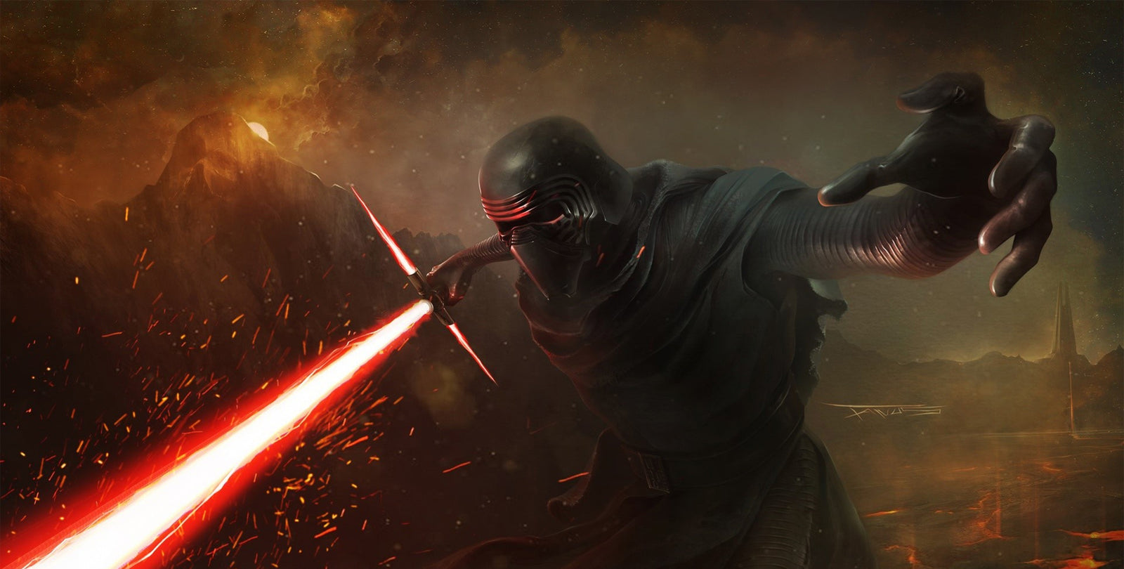 Best Double Bladed Lightsaber | Heavy Dueling Double Sided Lightsaber ...