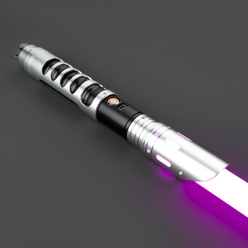 Silver Armada Solar Dual Tone Lightsaber – Xenopixel V3 – BM Lightsabers