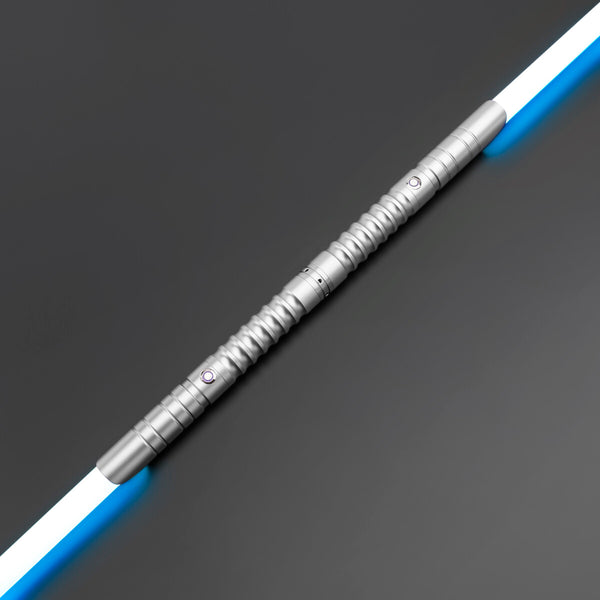 Silver Simplex V3 Double-Bladed Duelling Lightsaber - S-RGB – BM ...